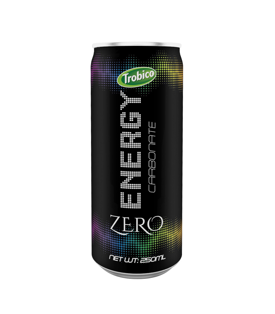250ml Alu Zero Energy Drink Trobico Oem Beverage Manufacturers
